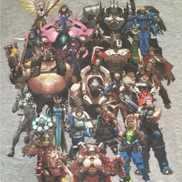 Blizzard | Shirts | Overwatch Characters Blizzard Extra Large Shirt ...